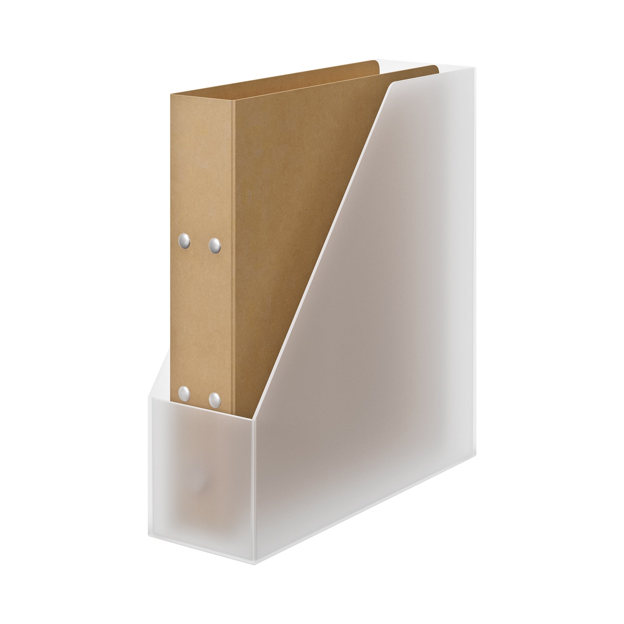 Polypropylene Magazine File Holder - MUJI